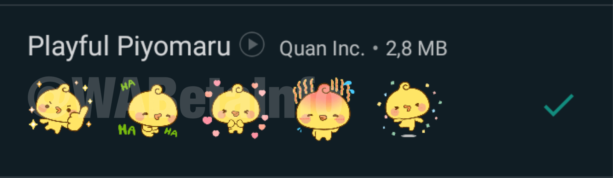 WhatsApp is rolling out the first official animated sticker pack ...