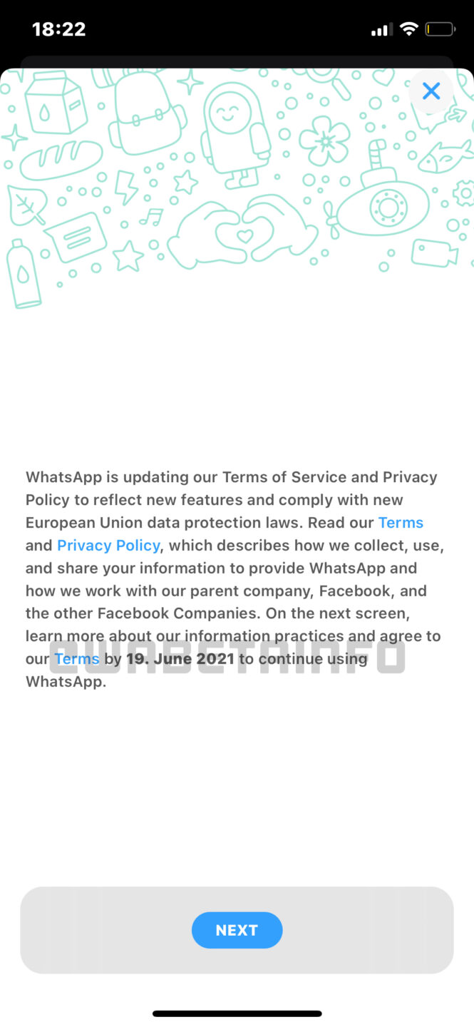 Some Users Can Accept The New Terms Of Service Within June 19th