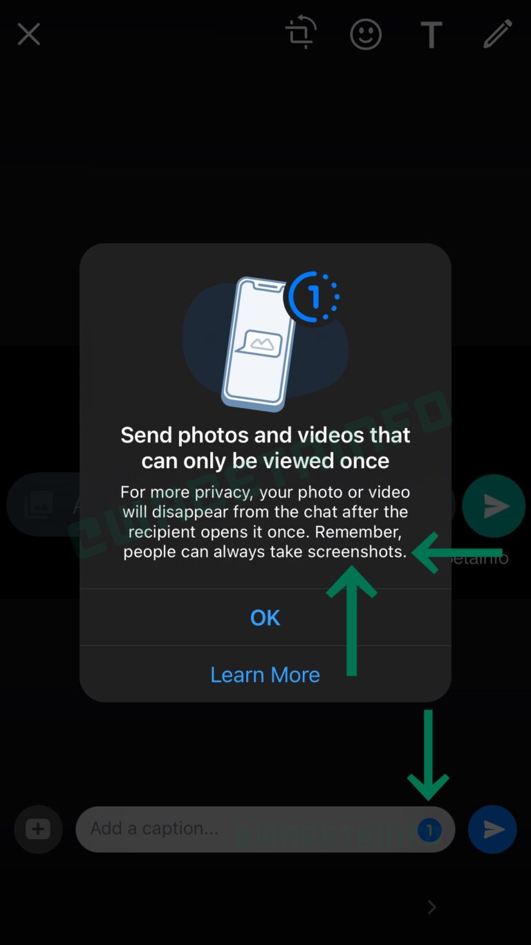 WhatsApp is releasing view once for photos and videos! | WABetaInfo