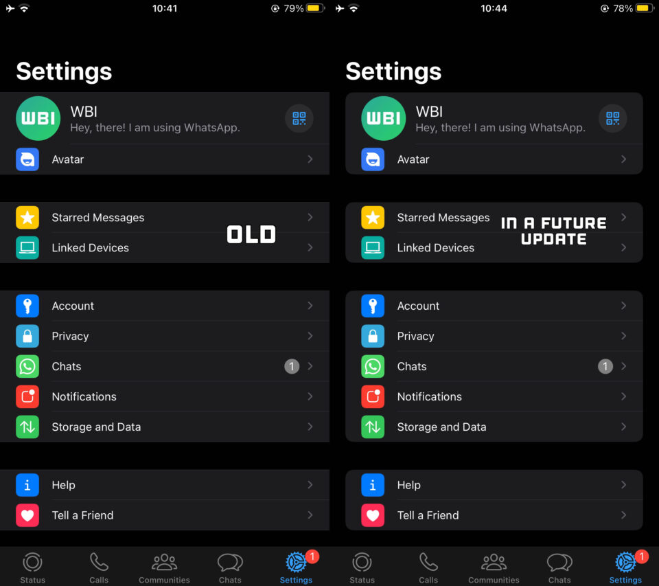 WhatsApp beta for iOS 23.7.0.74: what's new? | WABetaInfo